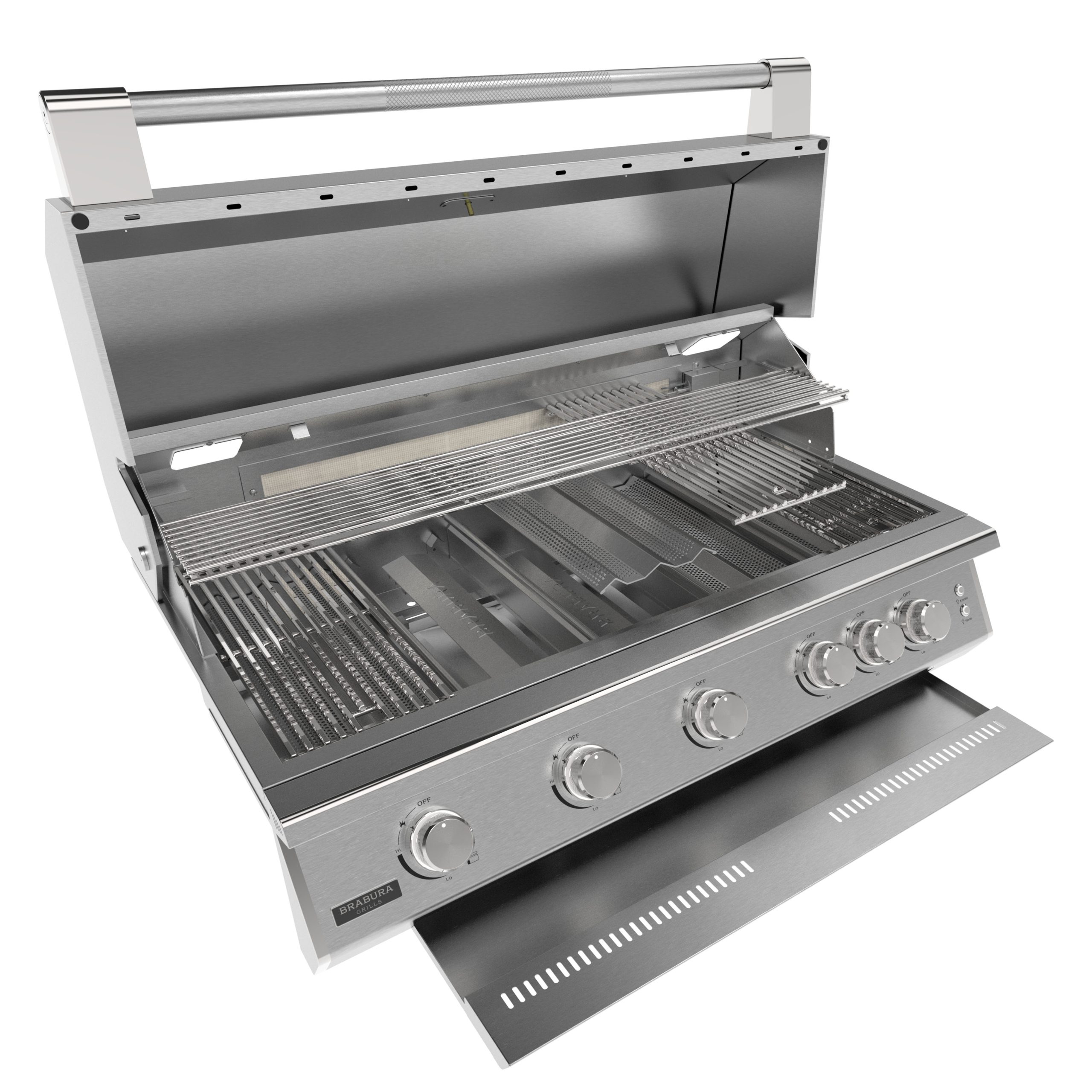 Brabura Fusion 500 Stainless Steel Built In Gas Barbecue - Brabura ...